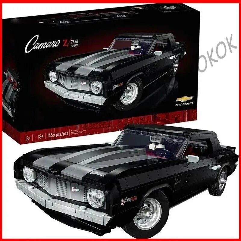 Конструктор Техник Technic "Chevrolet Camaro Z28 1969" (Шевроле камаро) 1456 деталей