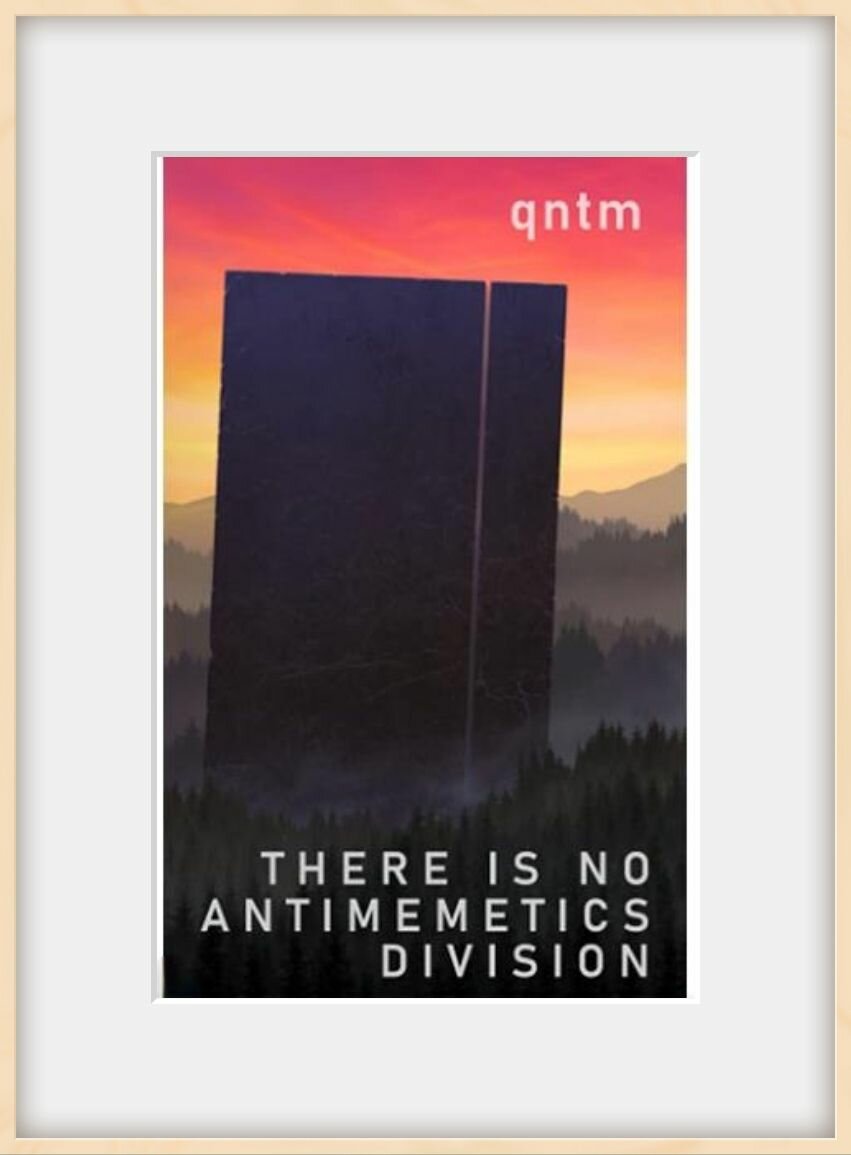 Книга "There Is No Anti-Memetics Division: Reprint", антикварная, мягкий переплет, 2021 год, 233 стр.