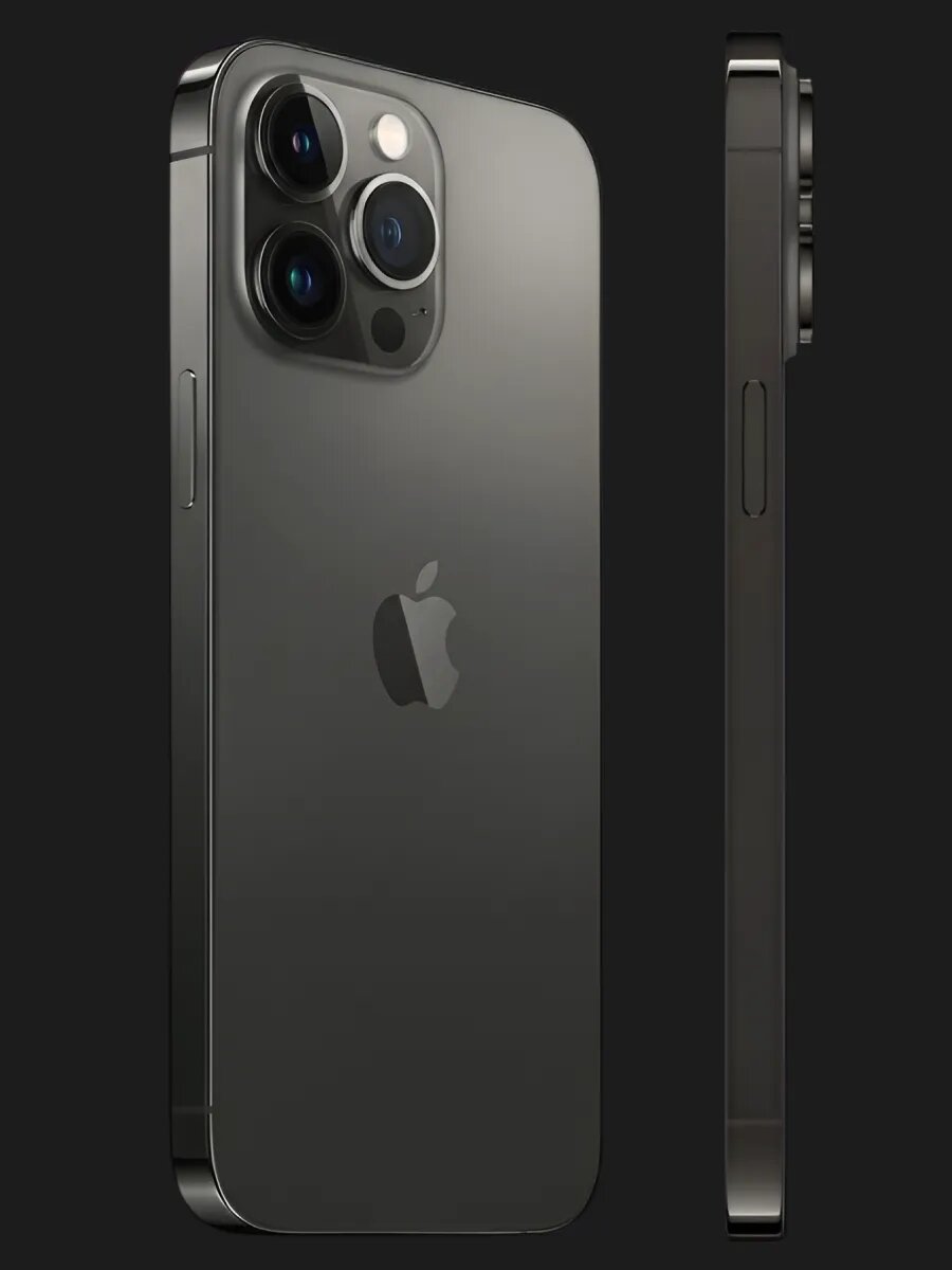 Смартфон Apple Iphone 13 Pro Max 256 ГБ(Black) , (nano SIM, ESIM), черный