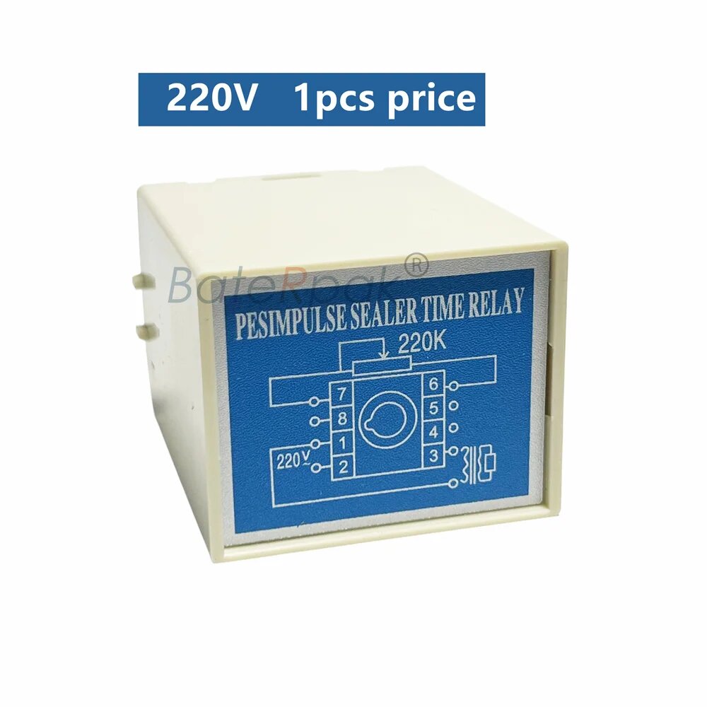 Реле времени для импульсного запайщика BateRpak 220V