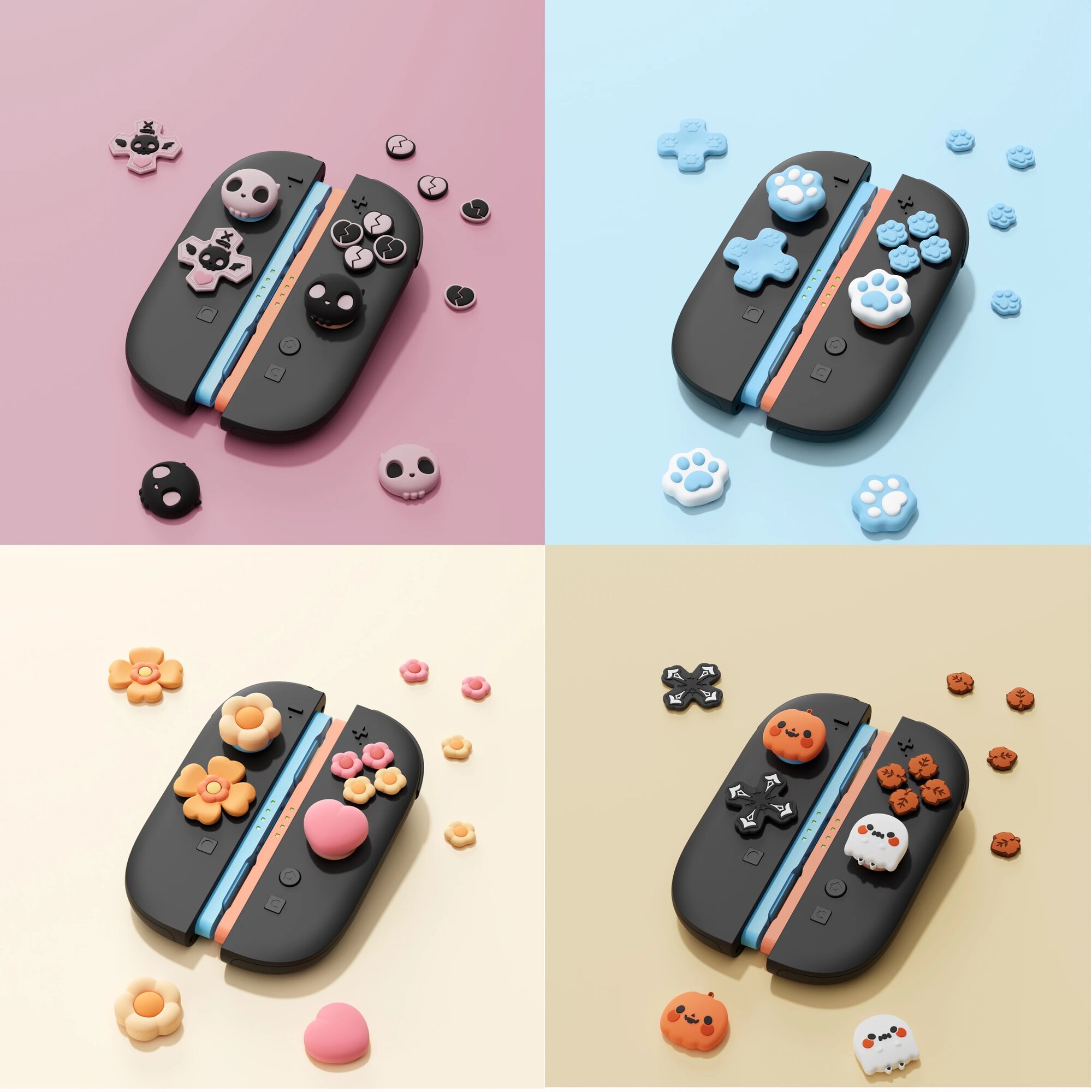 Frog Joy-Con Caps For Switch/Switch OLED — фото 1