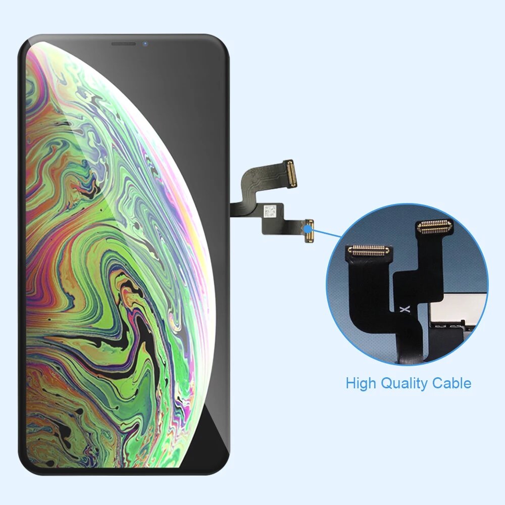 Экран для iPhone XS OLED, черный — фото 1
