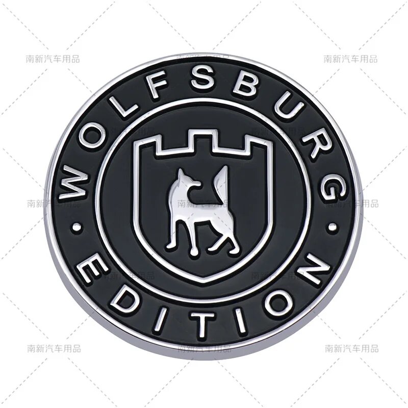 Металлическая эмблема Wolfsburg Edition, B-Sticker