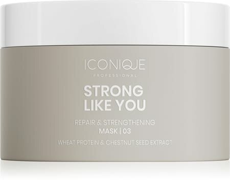 Маска для волос ICONIQUE Professional STRONG LIKE YOU Repair & Strengthening, 200 мл
