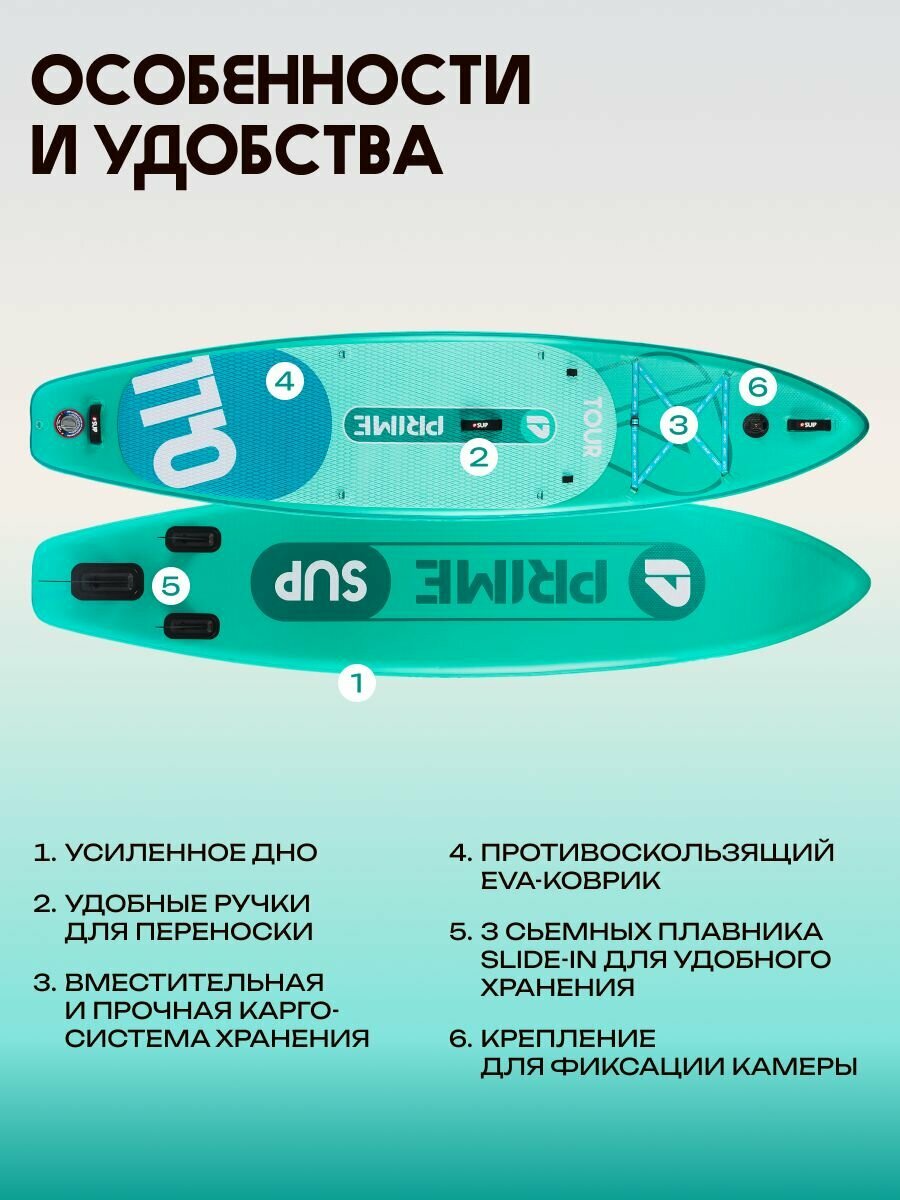 Сапборд PRIME - TOUR 11'0 — фото 1