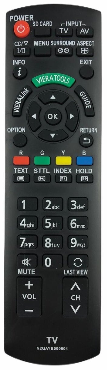 Пульт для телевизора PANASONIC N2QAYB000604