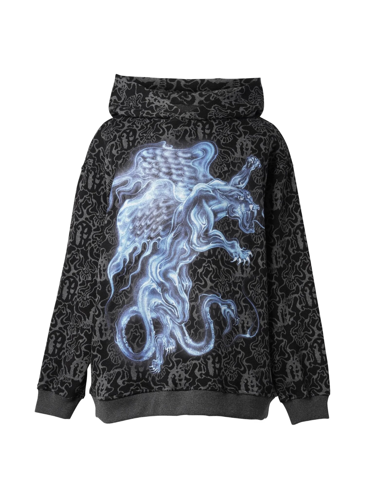 Брюки Jacquard panther hoodie