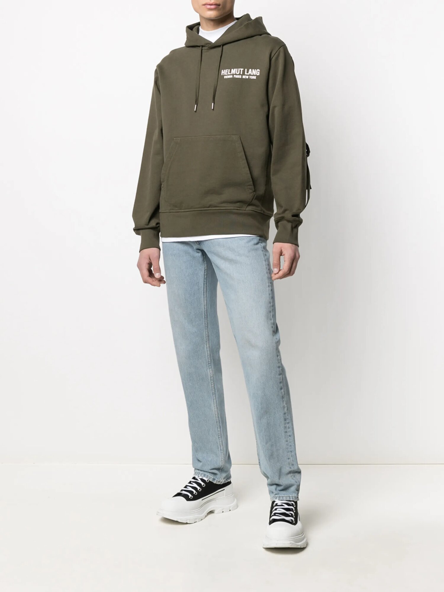 Толстовка Helmut Lang, размер S, , green — фото 1