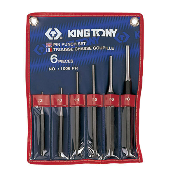 Набор выколоток KING TONY 6 предметов 1006PR