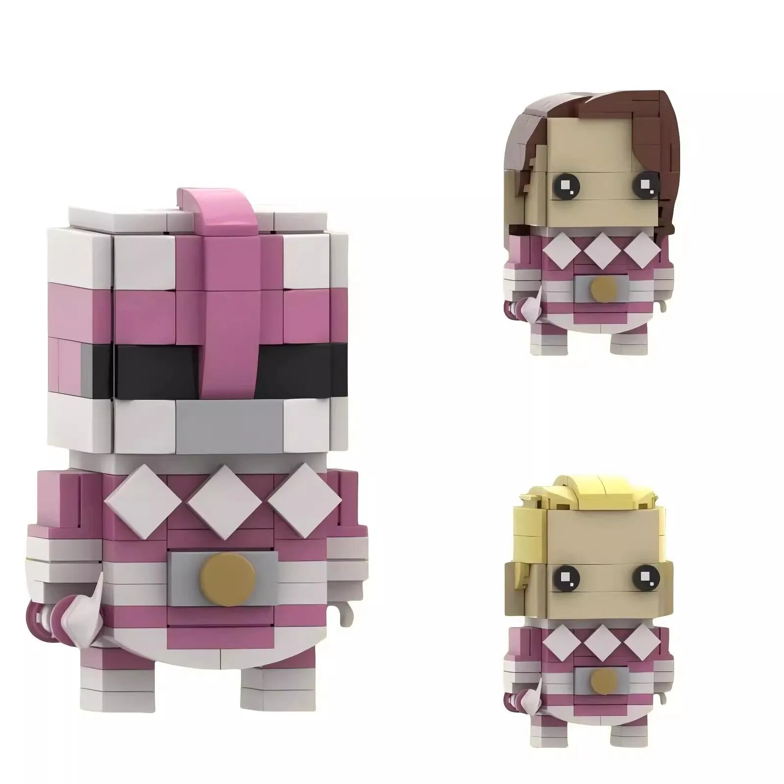 MOC Аниме Фигурки Mighty Morphin Power Rangers Робот Динозавр Конструктор