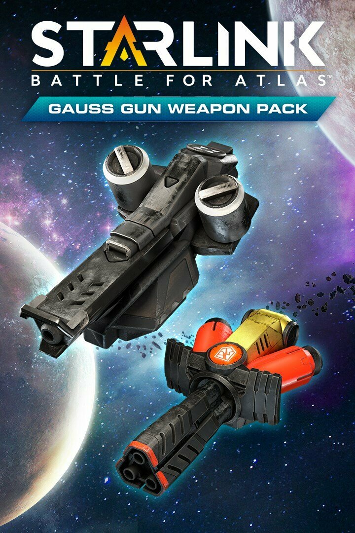 Starlink: Battle for Atlas™ - Gauss Gun Weapon Pack — дополнение (DLC) для Xbox / Microsoft Store · Xbox One, Xbox Series X|S · цифровой ключ · нужна базовая игра