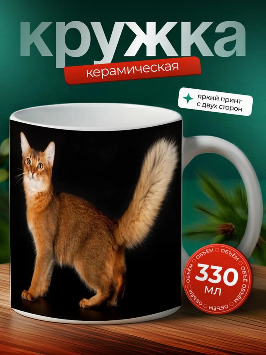 Кружка Дагестанский бархатный кот 29,