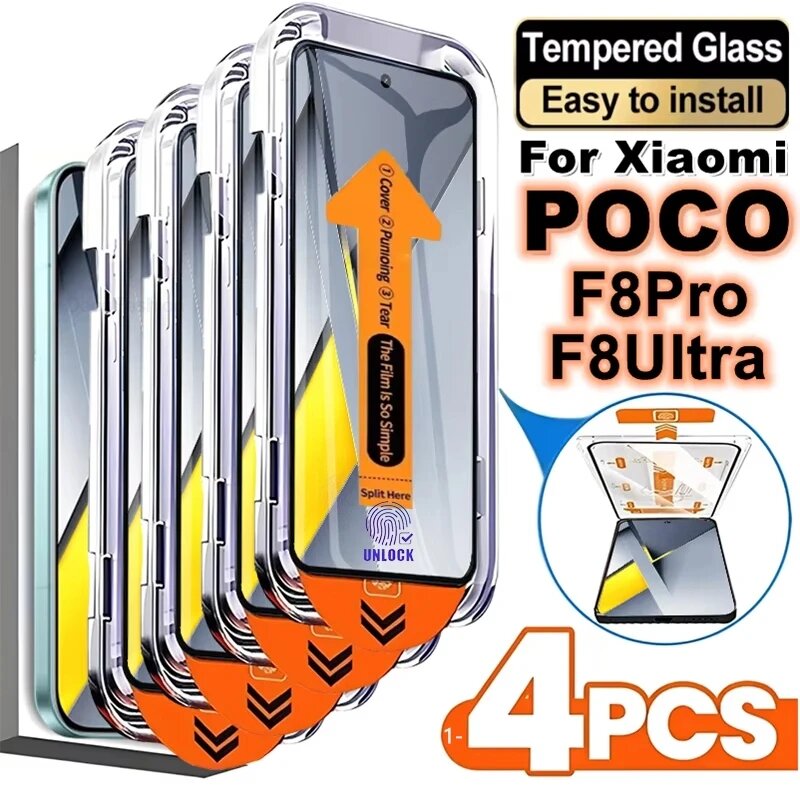 Защитная пленка Poco F8 Ultra, 4 шт.