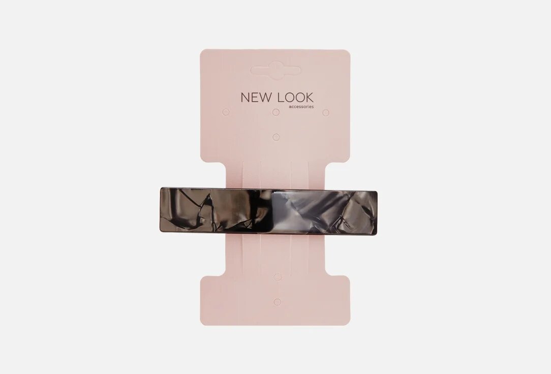 New Look черный перламутр Заколка для волос 1 шт