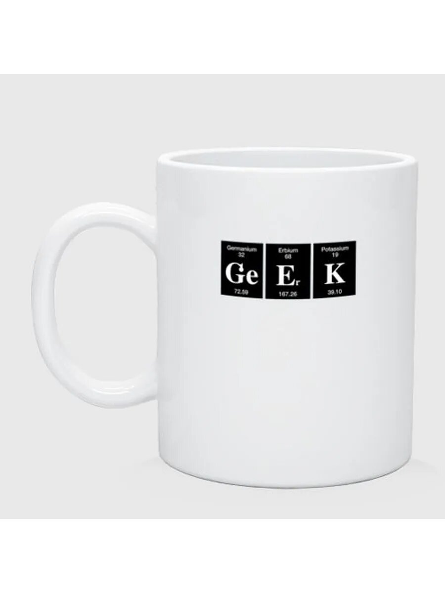 Geek химические элементы Кружка