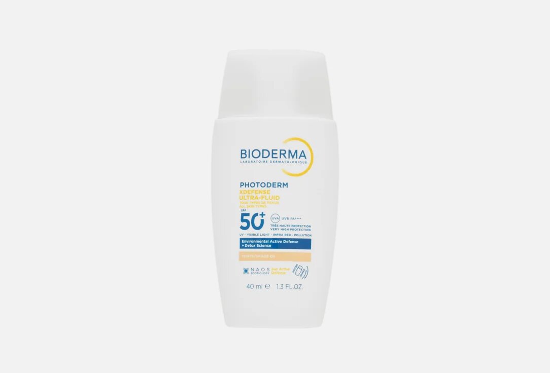 Bioderma Photoderm Xdefense Солнцезащитный тональный флюид для лица SPF 50+ 40 мл 02, Light