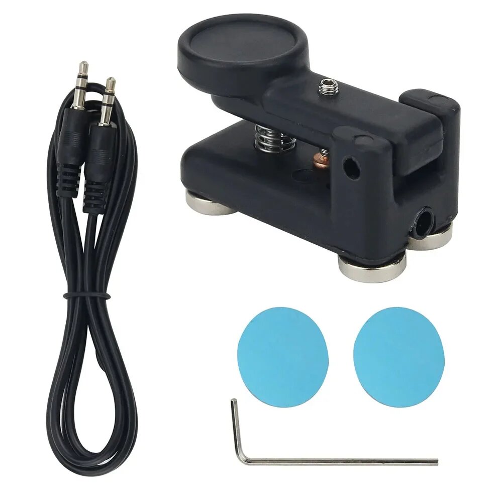 1 компл. QU-4525 Telegraph Key с азбукой Морзе, ручной электрический гаечный ключ, коротковолновое радио, код CW-Morse, магнитное основание, набор для экспериментов Keyer CW