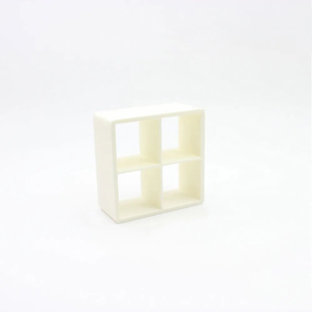 Пластиковый стеллаж для кукольного домика 1/12, цвет 4 Grids A