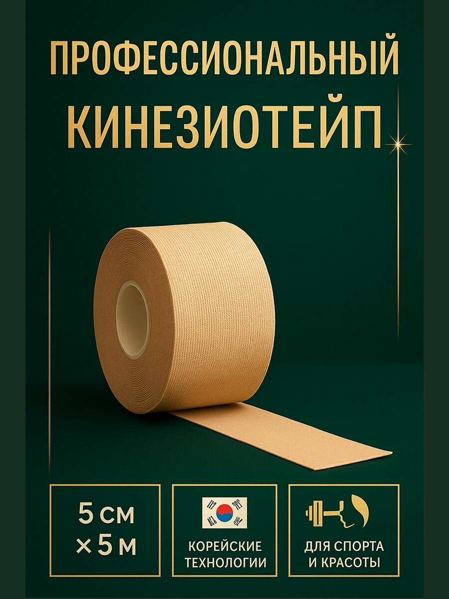 Кинезио тейп для лица, глаз, груди и тела