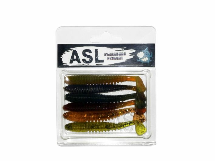 ASL "Аваруна" цвет № "mix 2", L-4,5см (1.8"), 10шт/уп