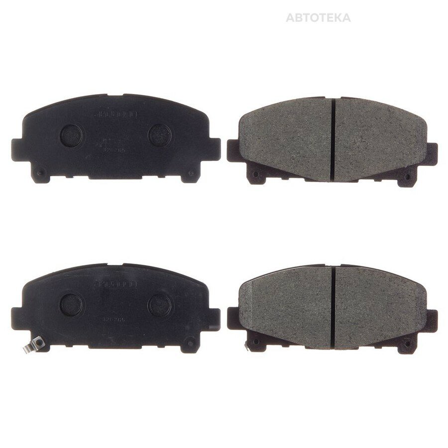 Колодки тормозные Япония AKEBONO AN778WK ACCORD CP#, CU# '08- F