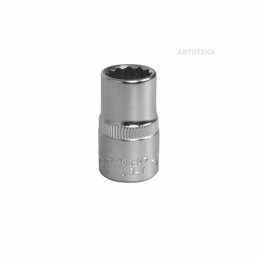 Головка торцевая 1/2"Dr 14 мм 12 граней KRAFT KT700347