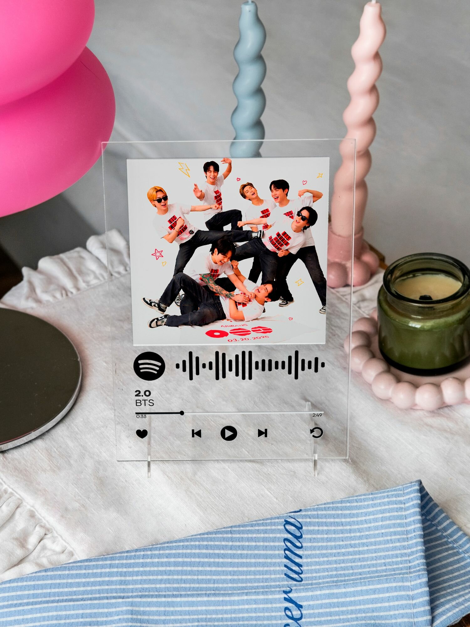 Spotify постер BTS Arirang 2.0 — фото 1