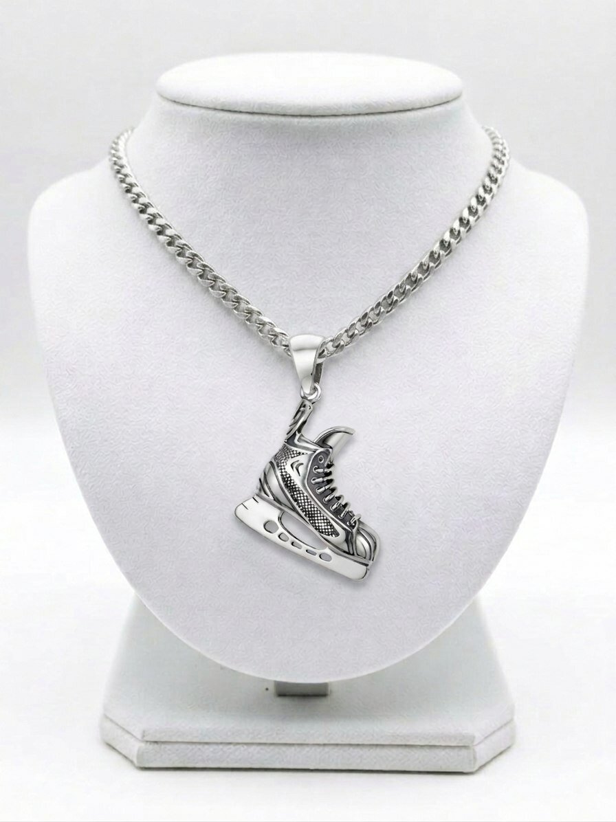Подвеска MSJewellery, серебро, 925 проба, оксидирование, серебристый — фото 1