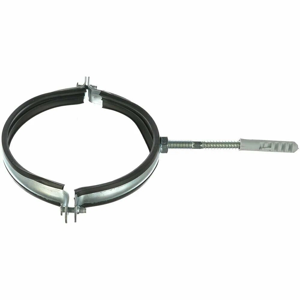 Трубный хомут FORTISFLEX ТХК комплект 6 (162-170 мм) М10 гайка 59910