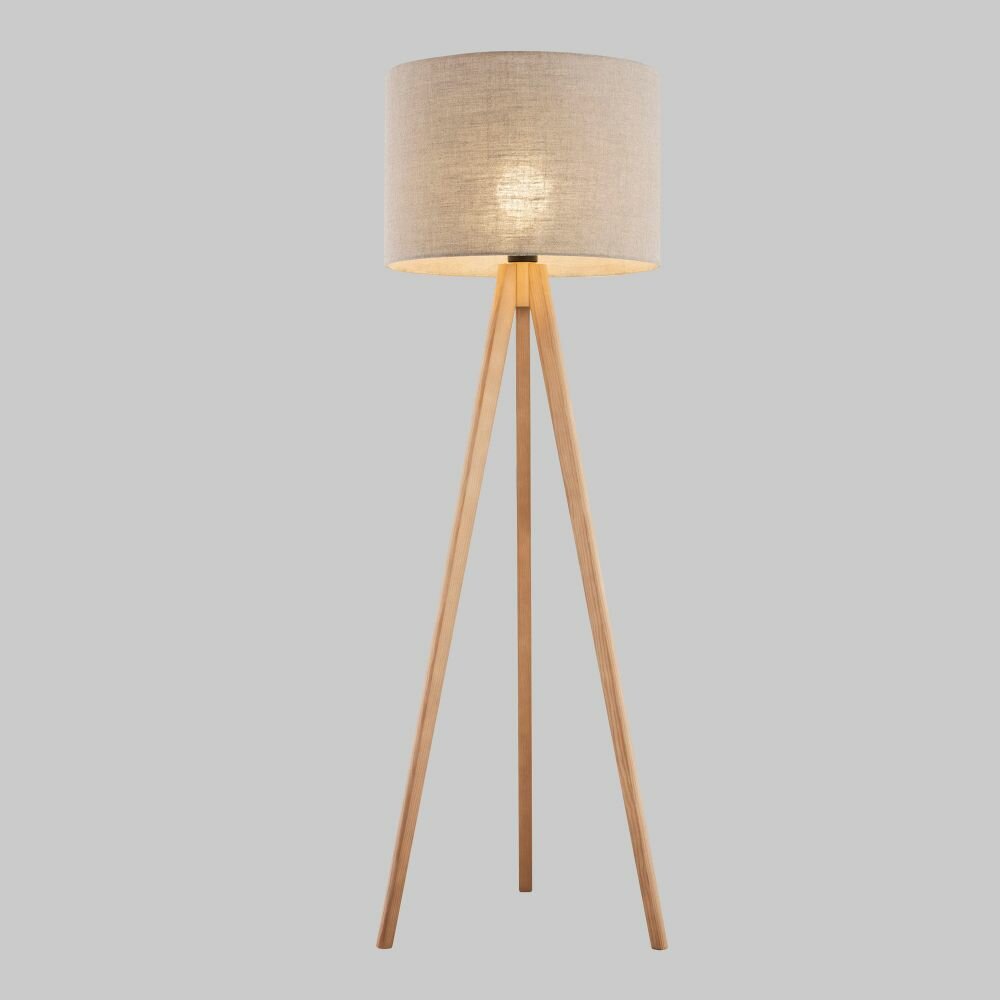 Напольный светильник с тканевым абажуром TK Lighting 16021 / напольный светильник / Grand TK.