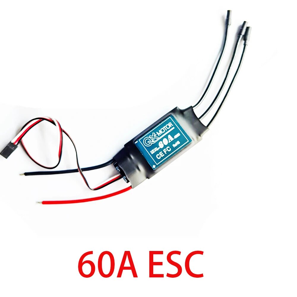 QX-MOTOR 80A/60A ESC 3S-6S Lipo регулятор скорости 60A esc