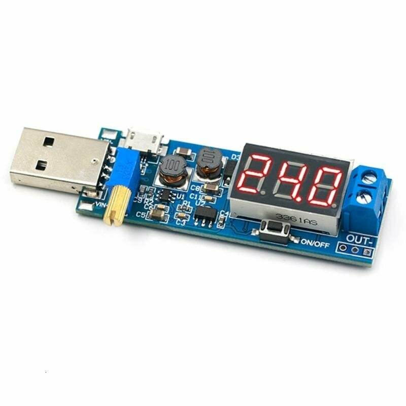 Модуль DC-DC повышающий-понижающий с USB