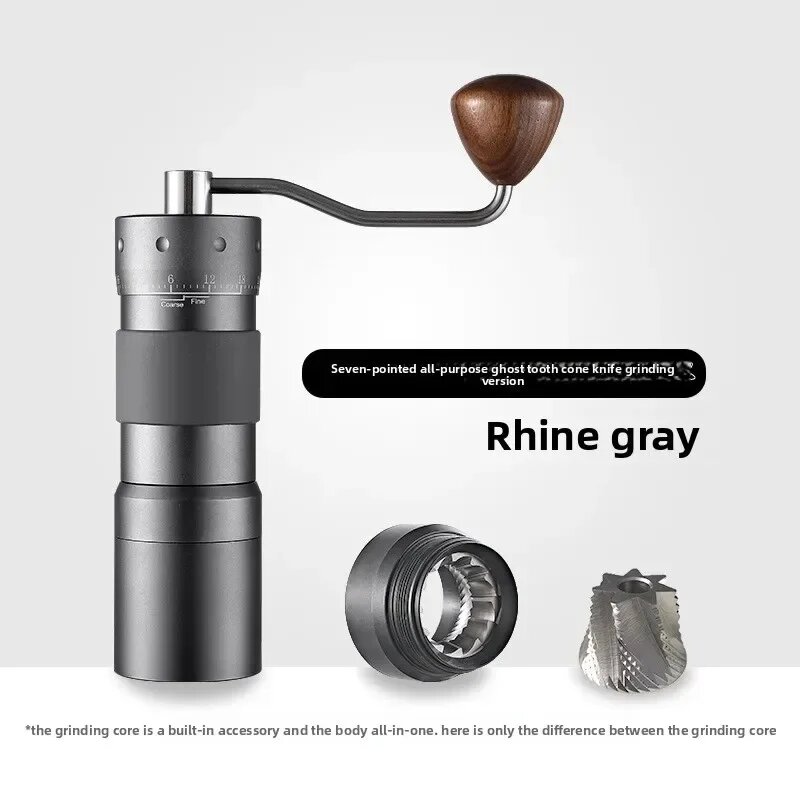 Ручная кофемолка Barista, Rhine gray, Gray-Upgraded Core