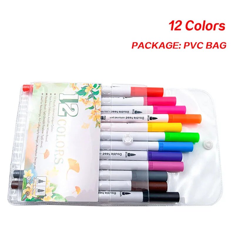 Маркеры K-MIME 100 цветов 12 Colors