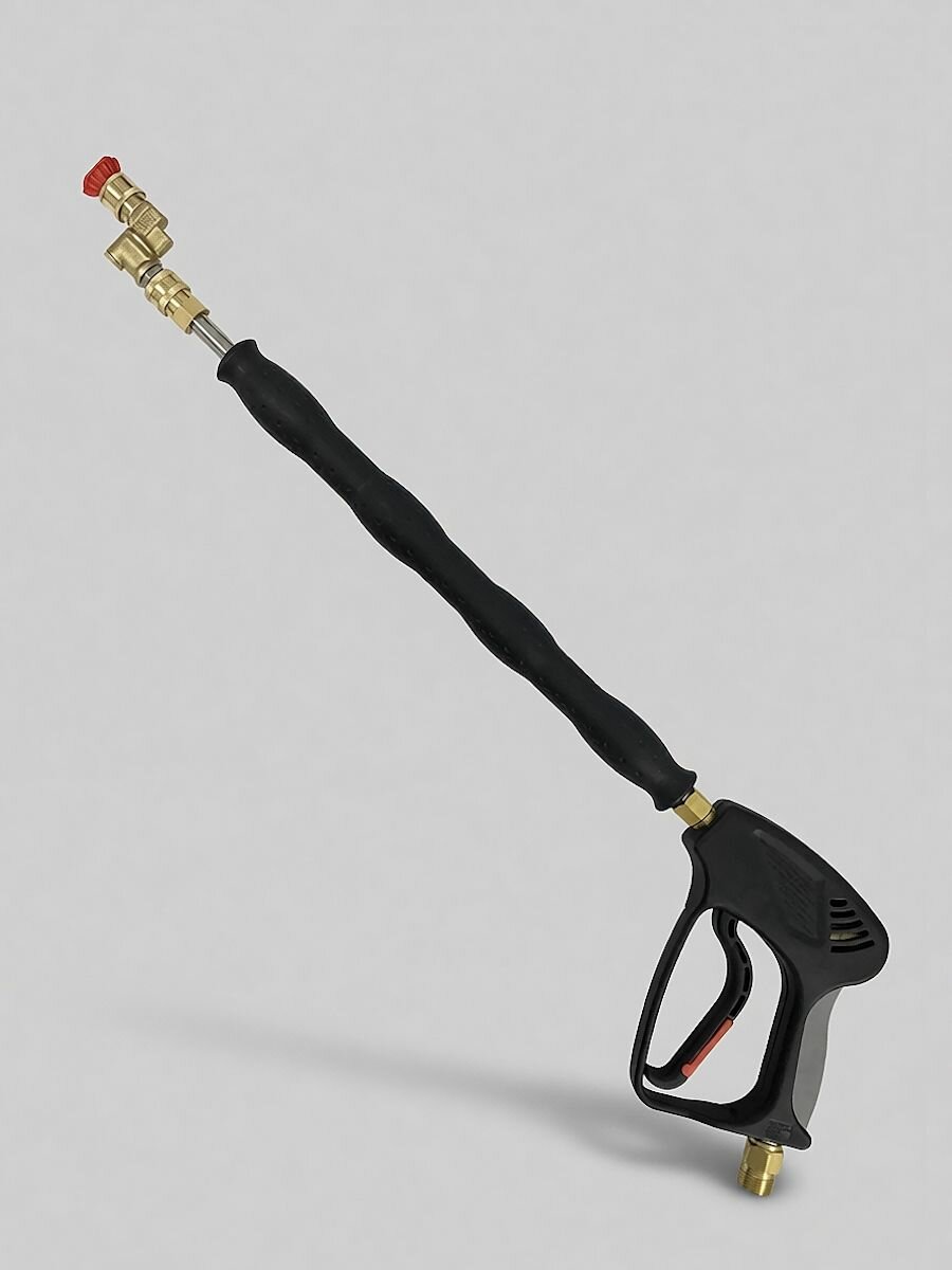Комплект для АВД 1/4" Quick Plug пистолет SPG04 (350 бар) копьё 50 см поворотная муфта форсунки распыления