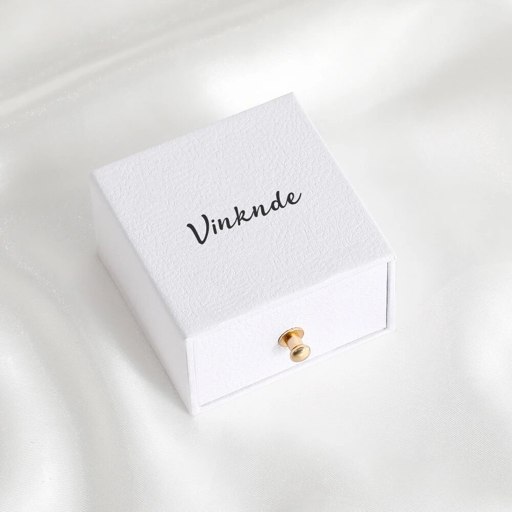 Картонные подарочные коробки для украшений с логотипом 9x9x3.5cm, 50pcs with logo