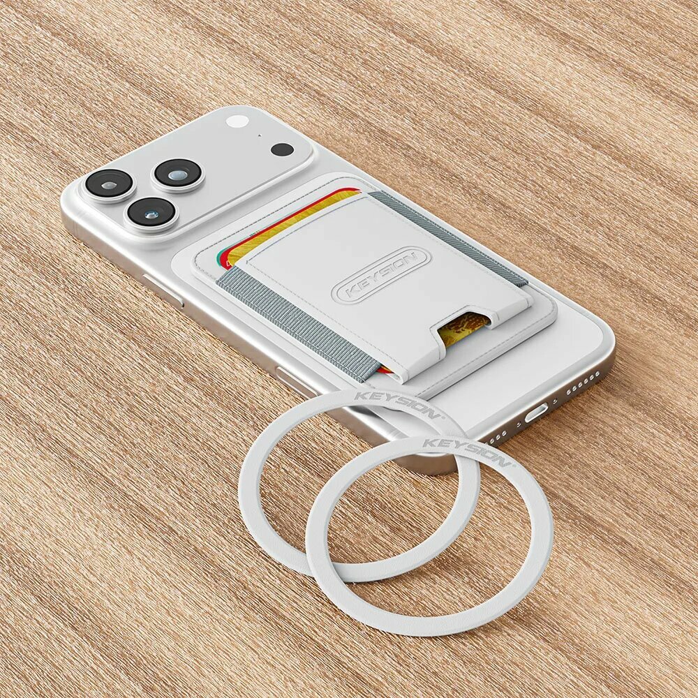 KEYSION Magsafe чехол для iPhone 15 Pro Max, белый