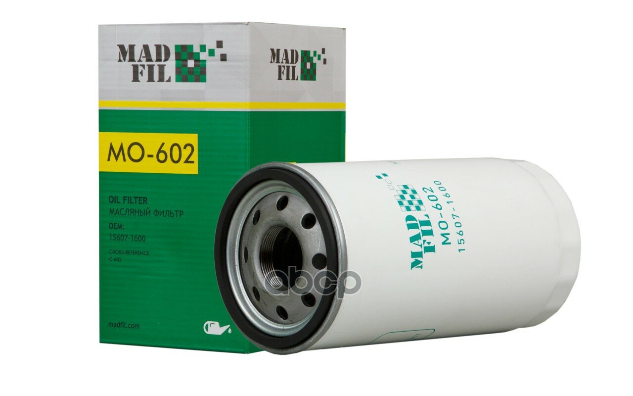 MO602 Масляный фильтр 156071600 MadFil арт. MO602