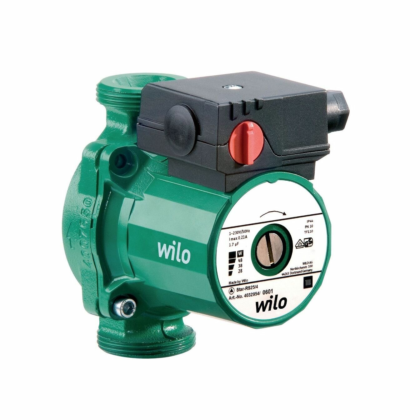 Насос циркуляционный WILO Star-RS 25/6-130(180)-RK, 2459900