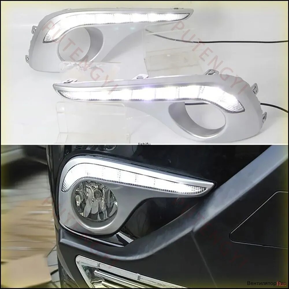 Фара автомобильная, 2 шт, арт. Toyota Highlander U40 Restyling 2011-2013 K
