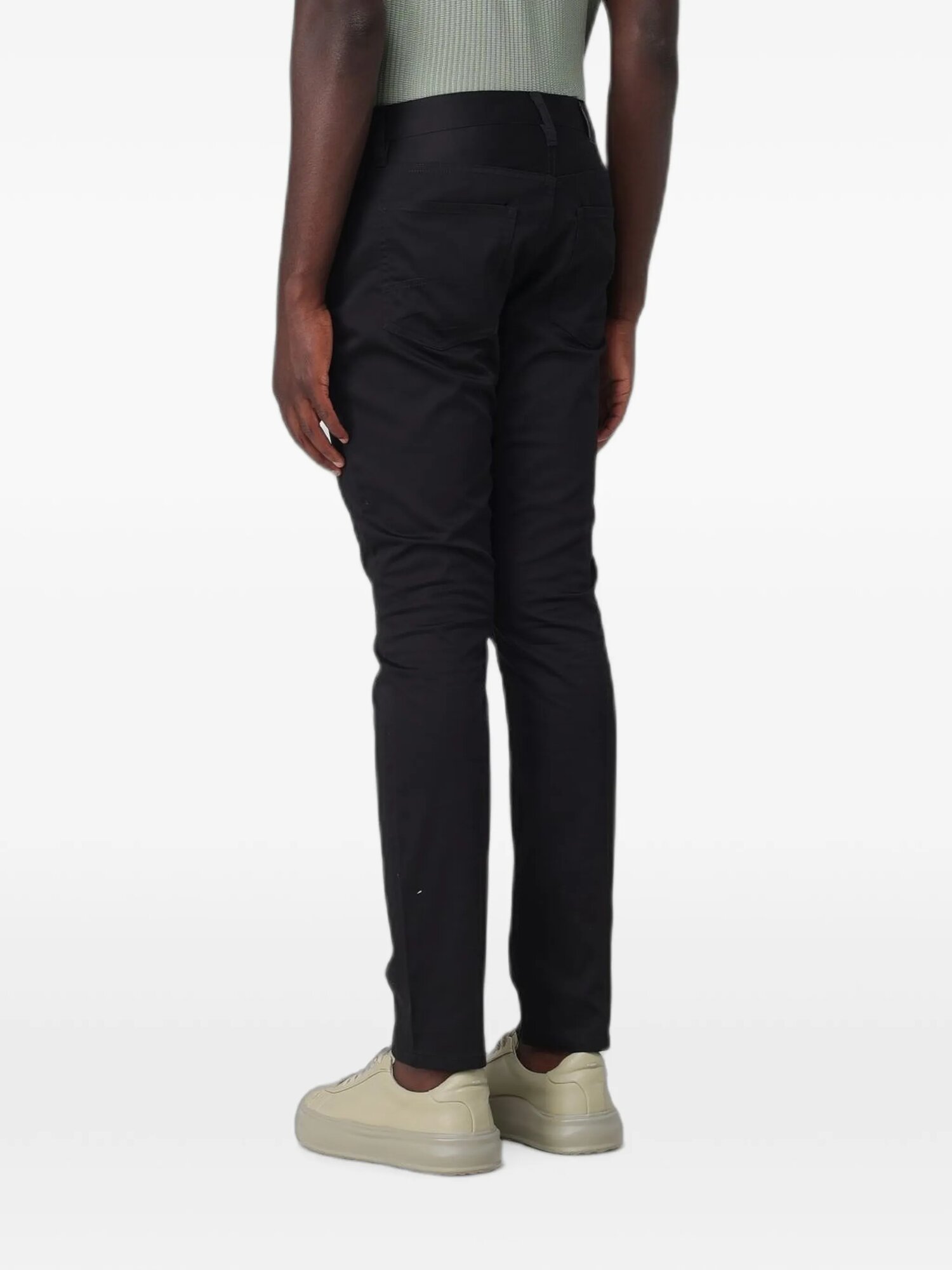 Брюки Armani Exchange Five-pocket trousers, размер 31, черный — фото 1