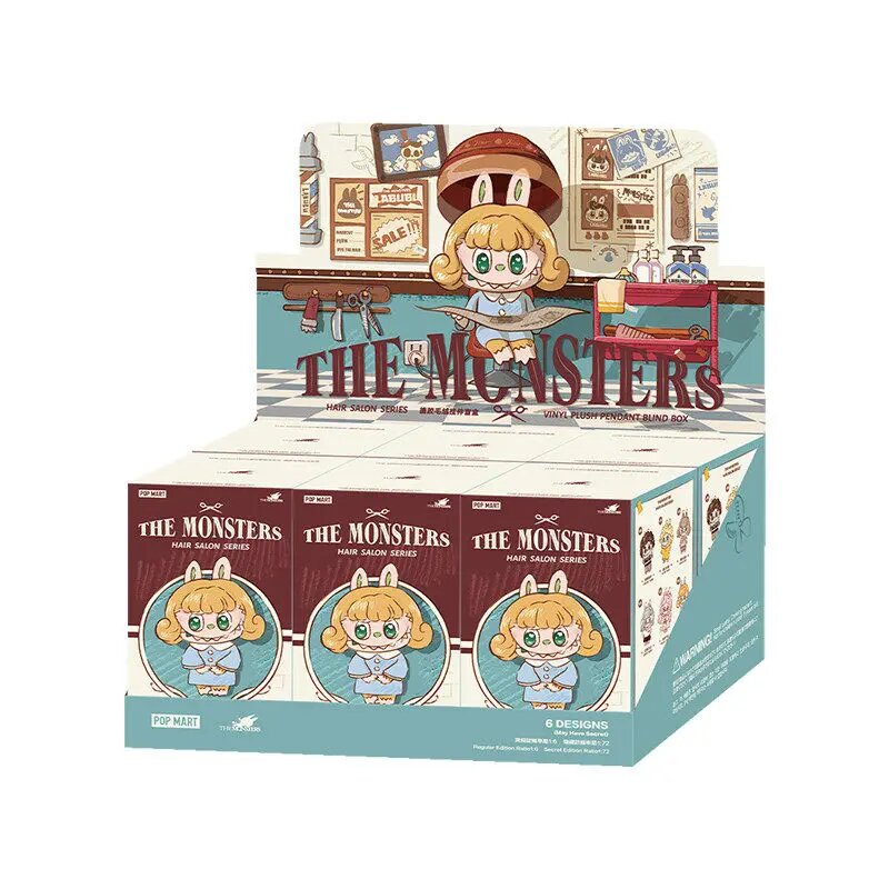 POP MART Hirono Mist Walker Series фигурки-сюрприз 6 Blind Boxes