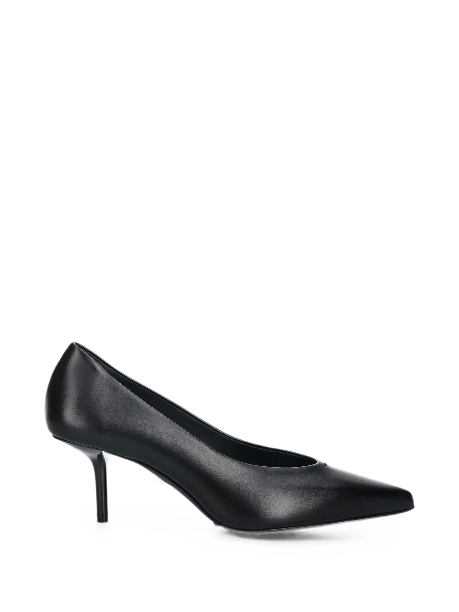 Туфли Pointed-toe leather kitten pumps 