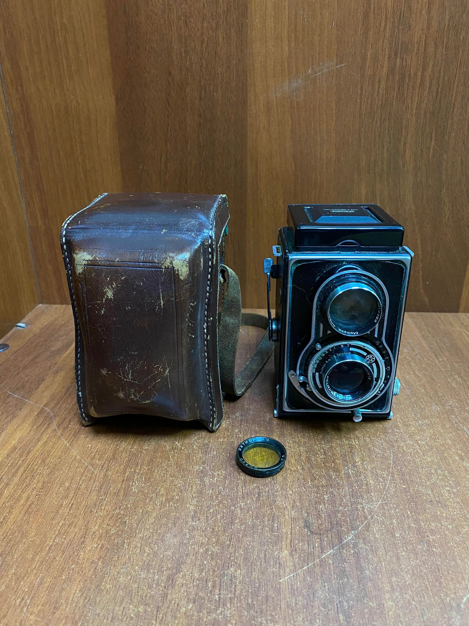 Двухобъективный Фотоаппарат Flexaret Meopta, Чехословакия, объективы Meopta Anastigmat 1:3/Mirar 1:3,5 Редкий!