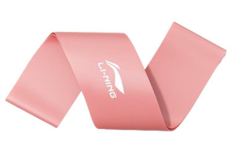 Эспандер женский Li-Ning Resistance Bands Latex, Women's Hip-Lifting and Hip-Shaping Ring[Multiple Tension Range], 60cm*5cm*0.7mm, Magical Pink