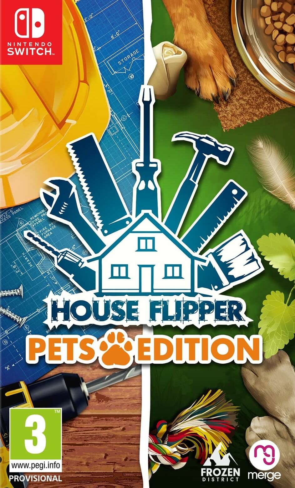Игра House Flipper Pets Edition Switch Русская Версия Картридж на Nintendo Switch