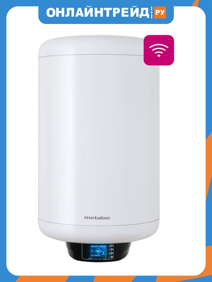 Водонагреватель накопительный Metalac Sirius MB P80 W 368383 9287