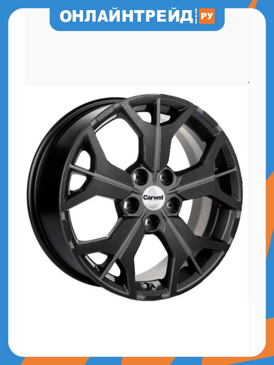 Диск Carwel Енисей 249 6.5x16/5x114.3 D66.1 ET50 BK