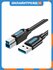 Кабель Vention USB 3.0 AM/BM - 1.5м