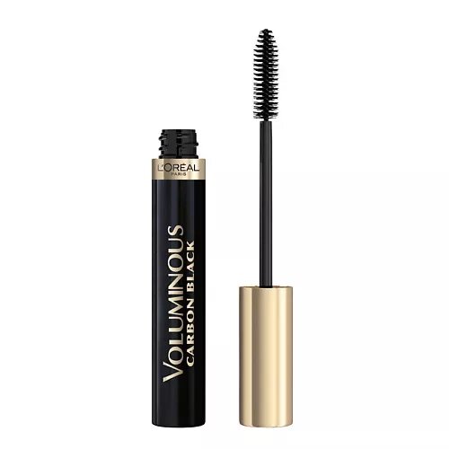 L'ORÉAL PARIS Тушь для ресниц Черный уголь невероятный объём без утяжеления с керамидами Volumissime Carbon Black, Черный уголь, 8 мл Черный уголь